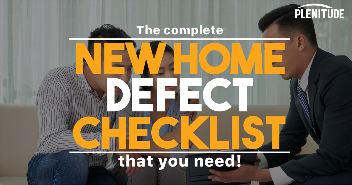How to Properly Check for Defects in Your New Home? Save this Checklist ...